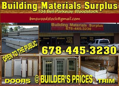 Building Material Surplus @ Woodstock - Home